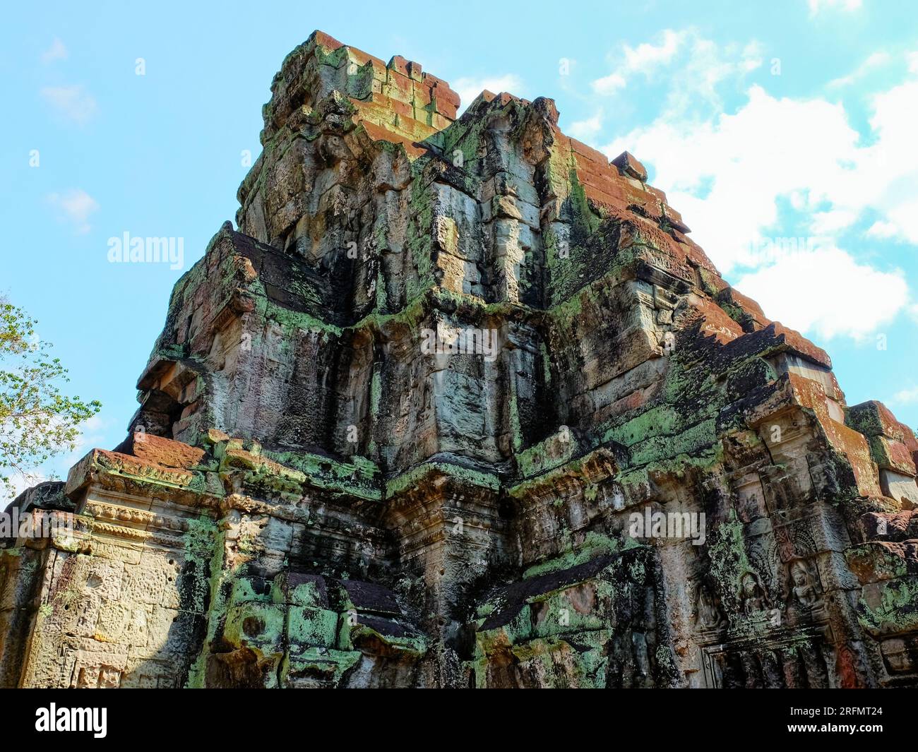Ancient religious buildings of Southeast Asia damaged by time and ...