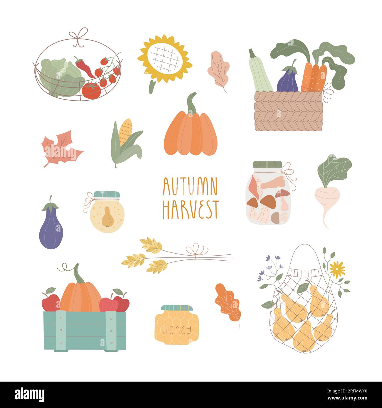 Fall in orchard Cut Out Stock Images & Pictures - Alamy