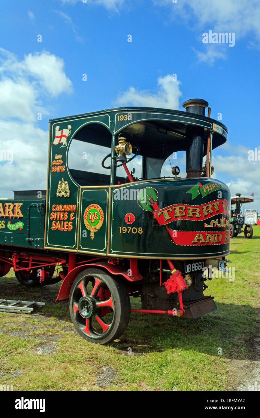Fowler steam wagon hi-res stock photography and images - Alamy
