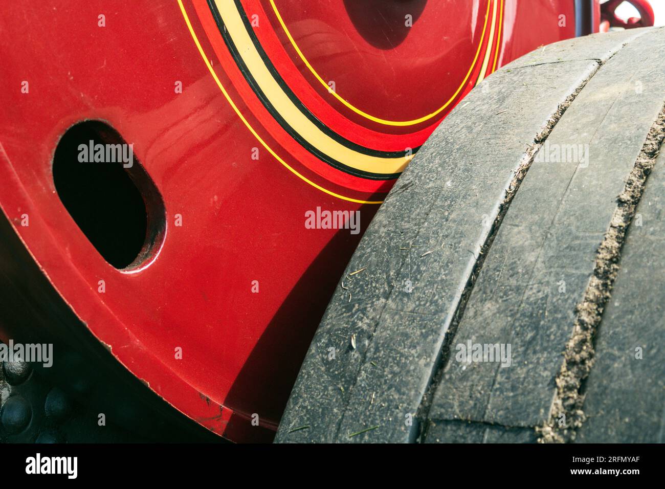 Traction engine. Cumbria Steam Gathering 2023 Stock Photo - Alamy