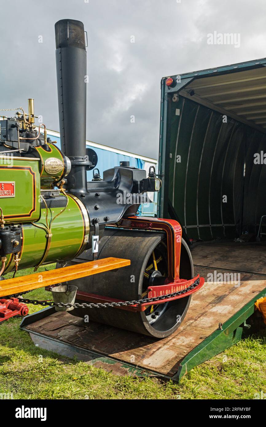 1924 Aveling & Porter 8 ton steam roller. Cumbria Steam Gathering 2023 ...