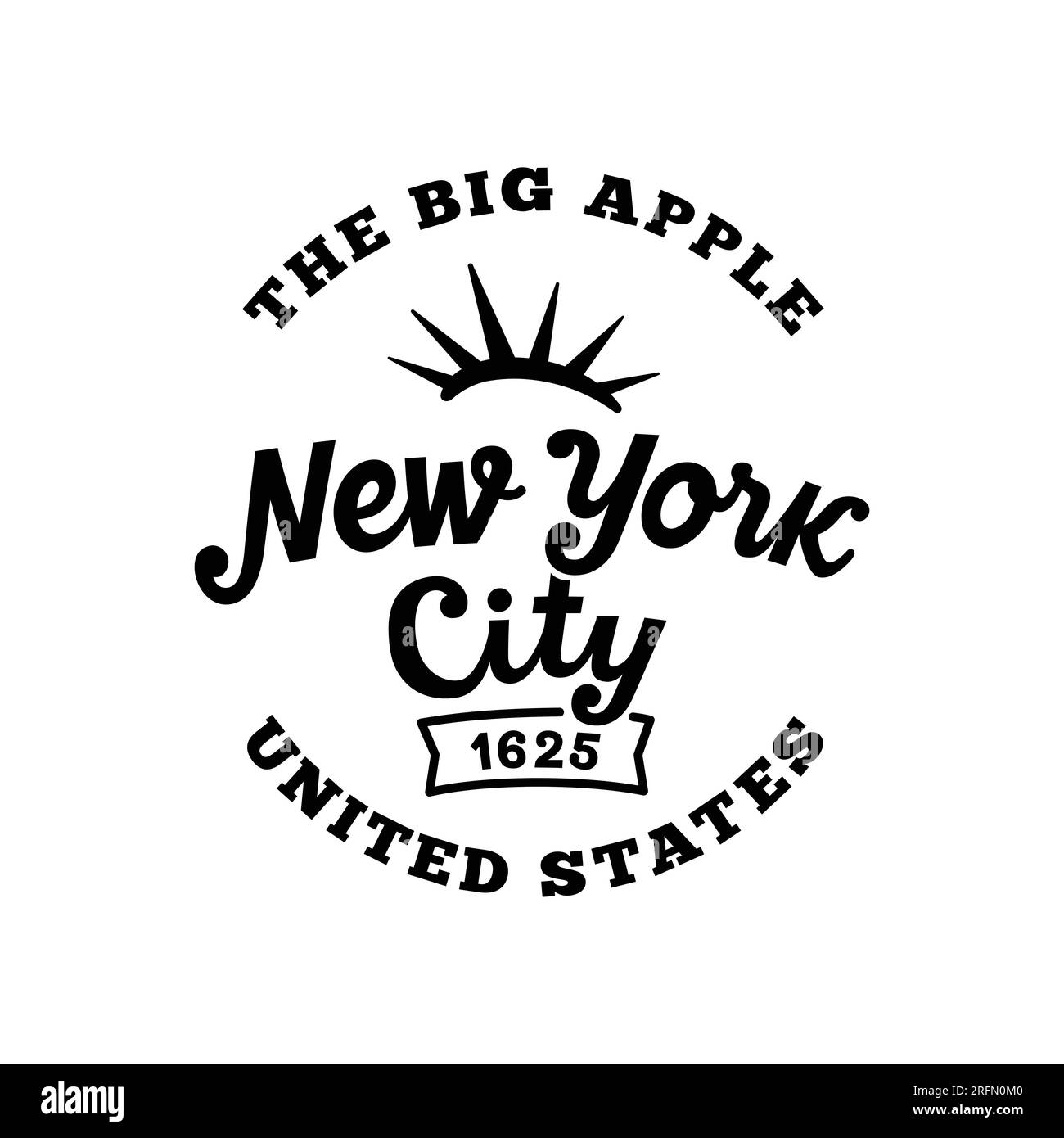 New York City vector design template. Vector and illustration Stock ...