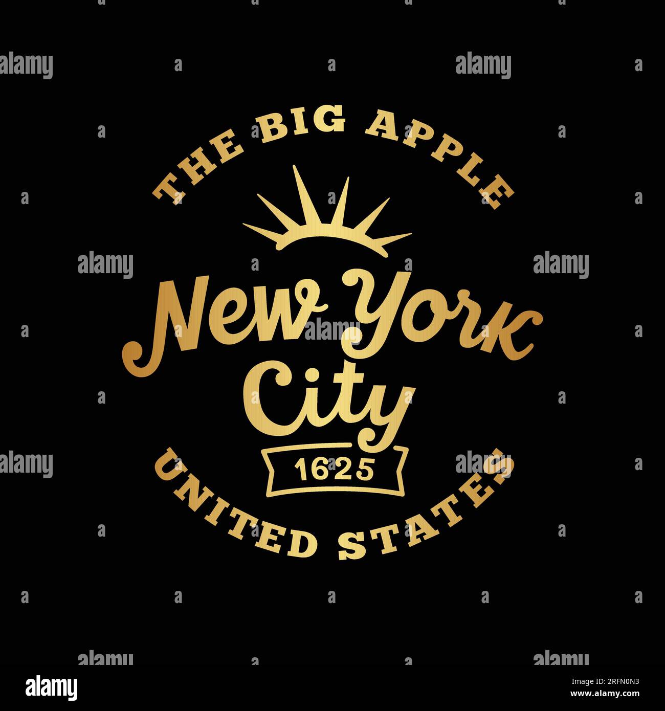 New York City vector design template. Vector and illustration Stock ...