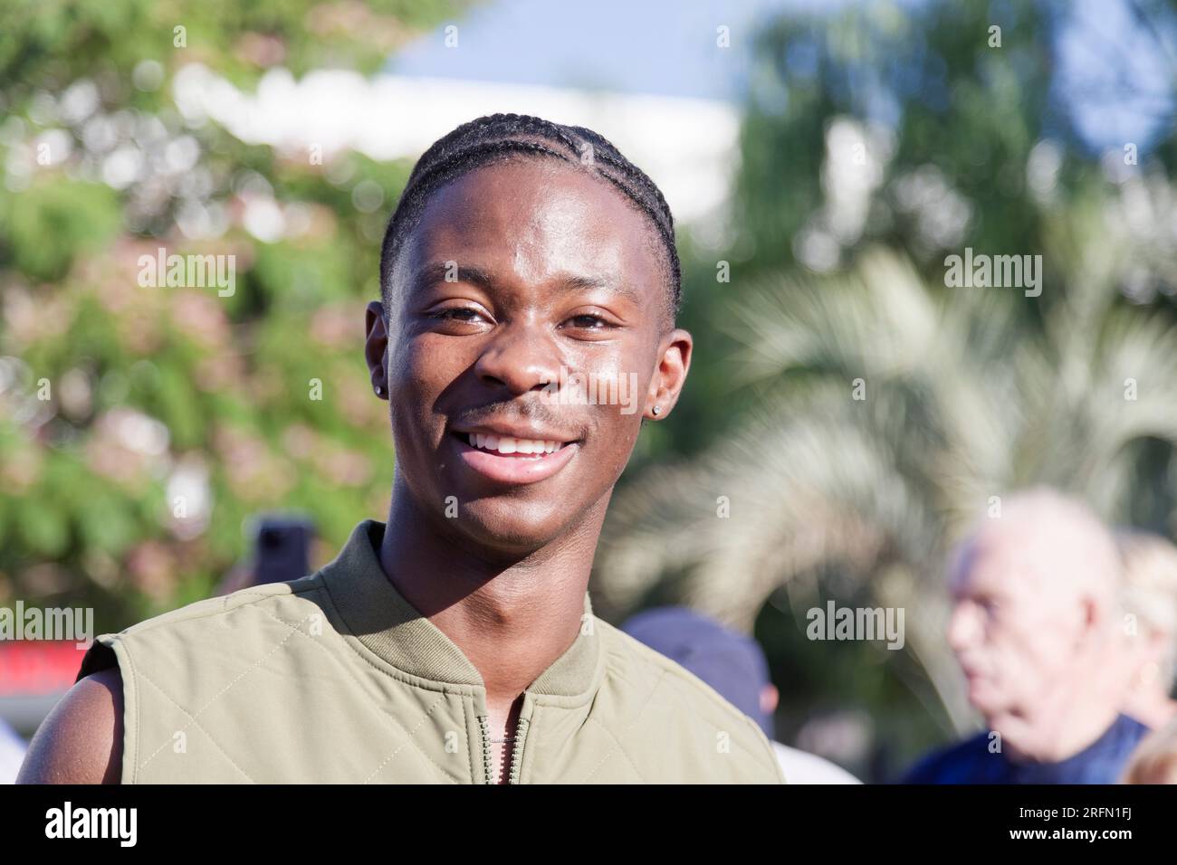Cap of Agde, France. 24th June, 2023. A guest attends the festival Les ...