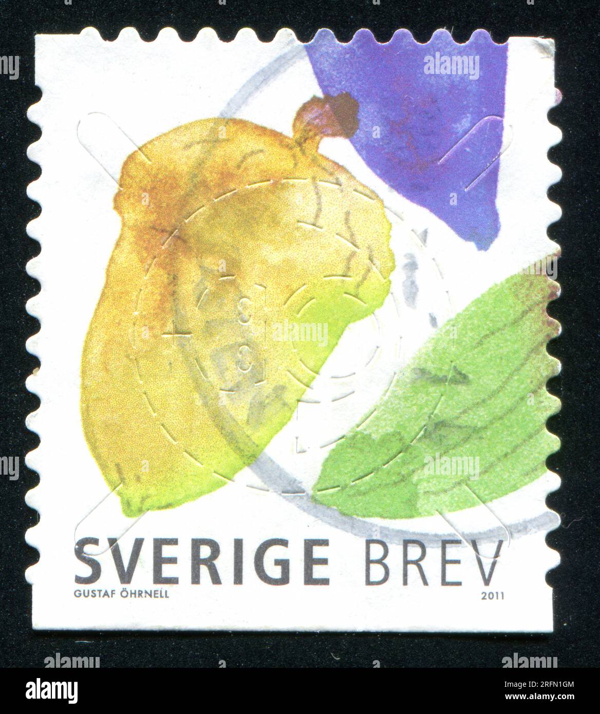 SWEDEN - CIRCA 2011: stamp printed by Sweden, shows Seed Capsules ...