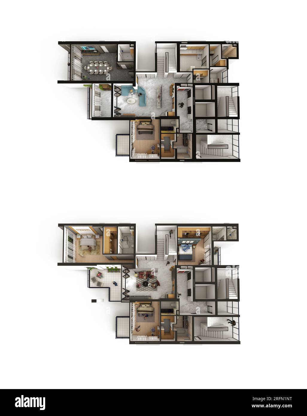 Bedroom floor plan hi-res stock photography and images - Alamy