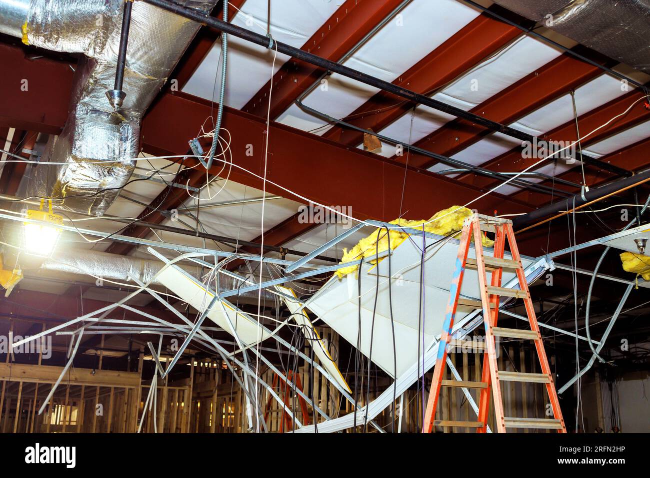 Ceiling works are an integral part of interior building reconstruction ...