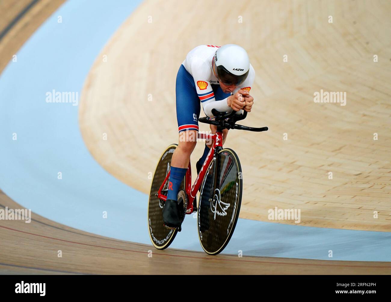 Great Britain's Archie Atkinson in action in the Men's C4 1km Time ...