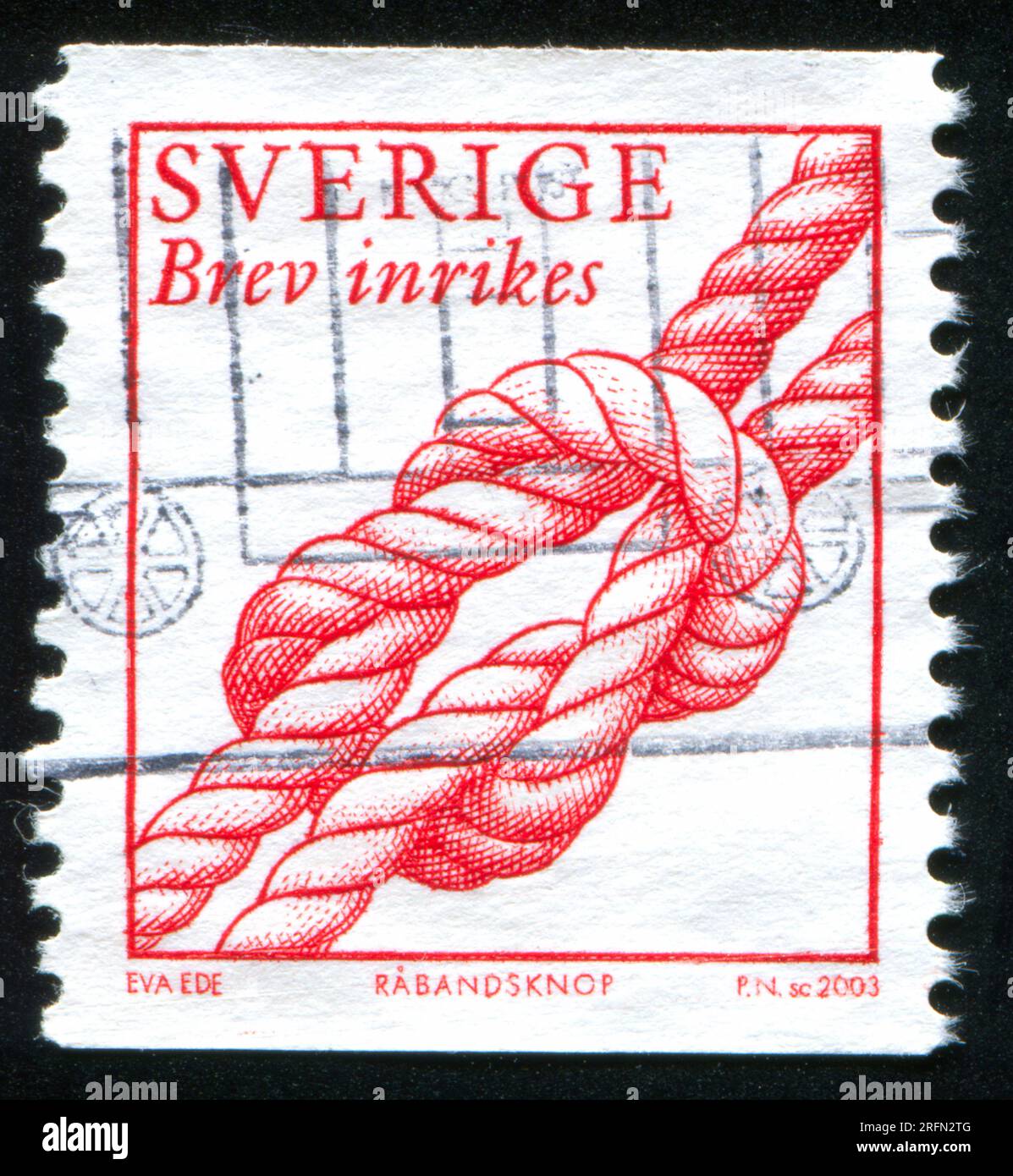 SWEDEN - CIRCA 2003: stamp printed by Sweden, shows Knot, circa 2003 ...