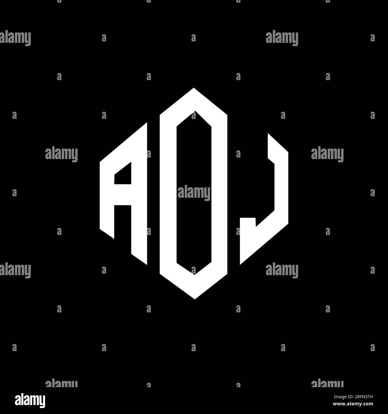 Aok Letter Logo Design With Polygon Shape Aok Polygon And Cube Shape Logo Design Aok Hexagon