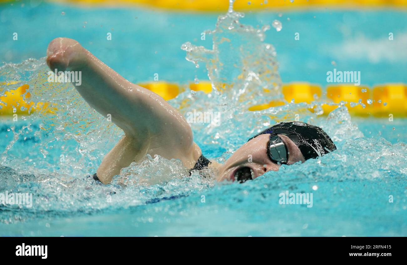 Great Britain's Toni Shaw in the Women's 400m Freestyle S9 Final during ...