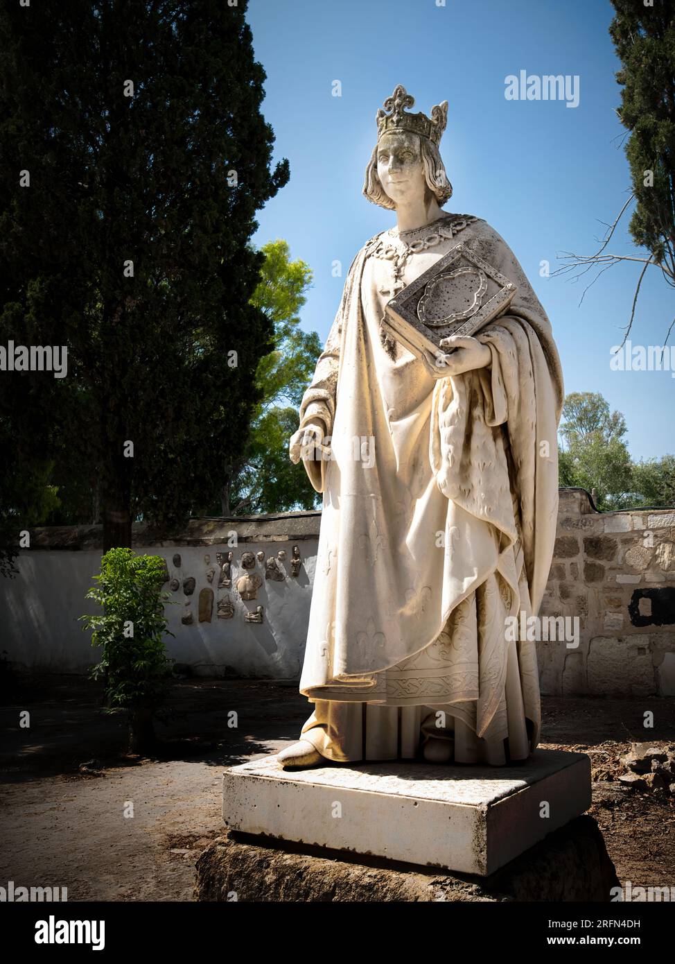Statue of Saint Louis in Carthage, Tunisia, Africa Stock Photo - Alamy