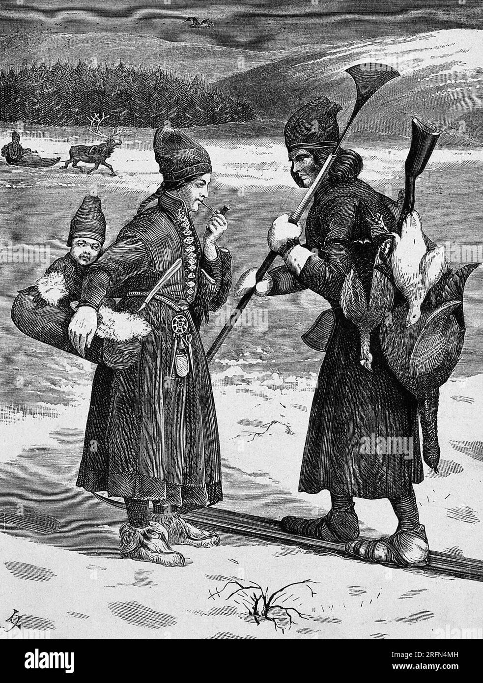 Sami woman hi-res stock photography and images - Alamy