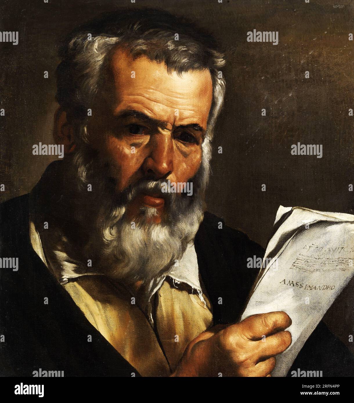 Anaximander (c.610 - c.546 BC), pre-Socratic Greek philosopher who ...