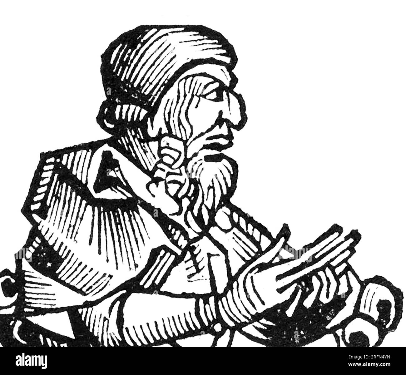 Melissus of Samos, Pre-Socratic Philosopher Stock Photo - Alamy