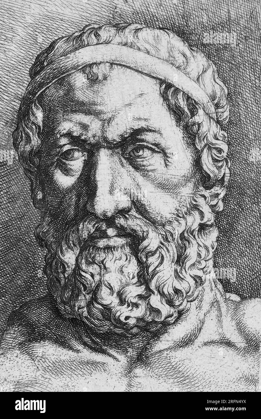 Zeno of Elea, Pre-Socratic Philosopher Stock Photo - Alamy