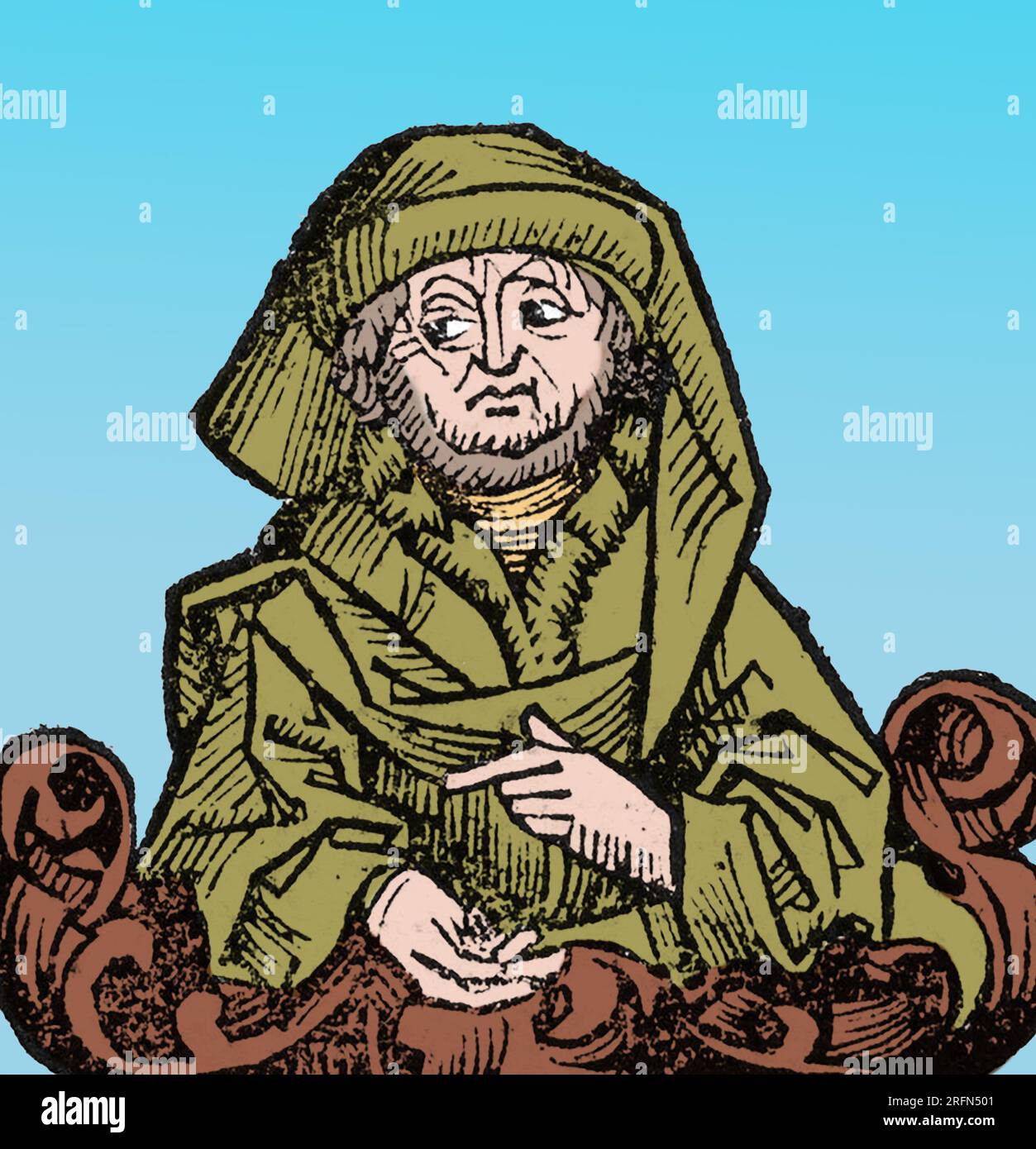 Anaximenes of Miletus (c.586 - c.526 BC) was an Ancient Greek, Pre ...