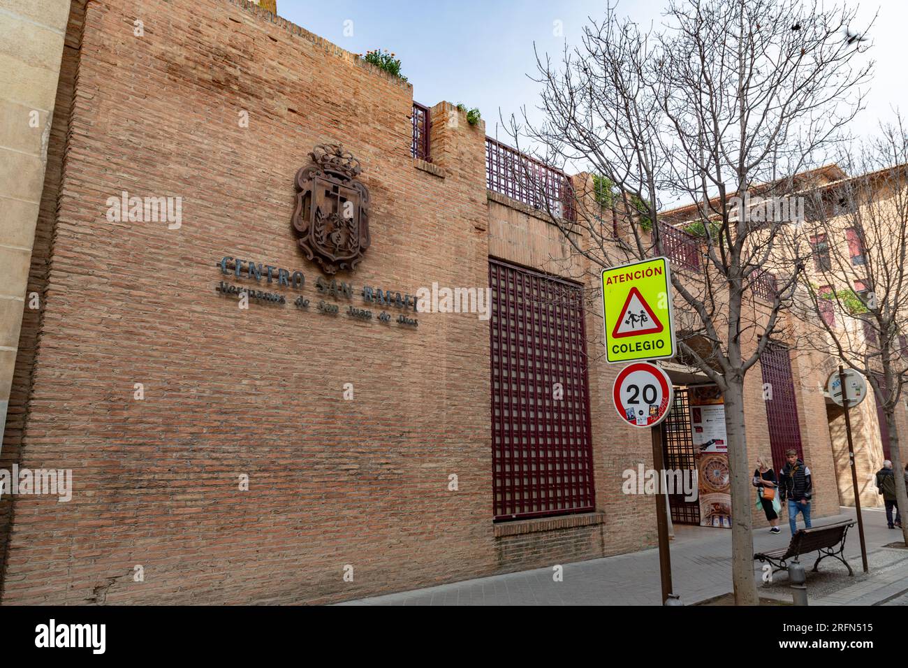 Granada, Spain - February 23, 2022: San Rafael Hospital is a hospital ...