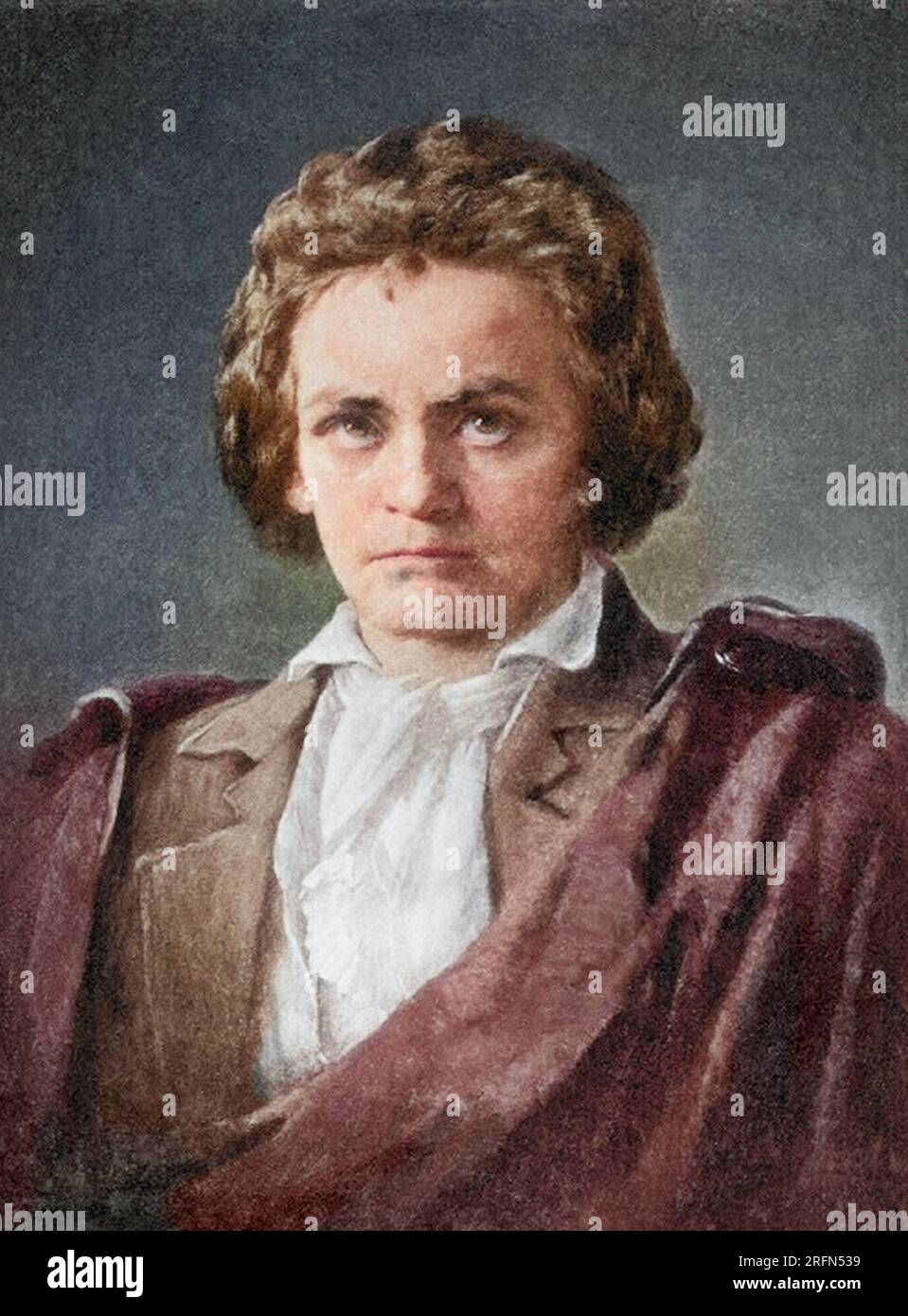 Ludwig van beethoven young man hi-res stock photography and images - Alamy