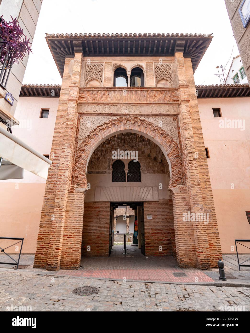 Granada, Spain - February 23, 2022: The Corral del Carbon, originally ...