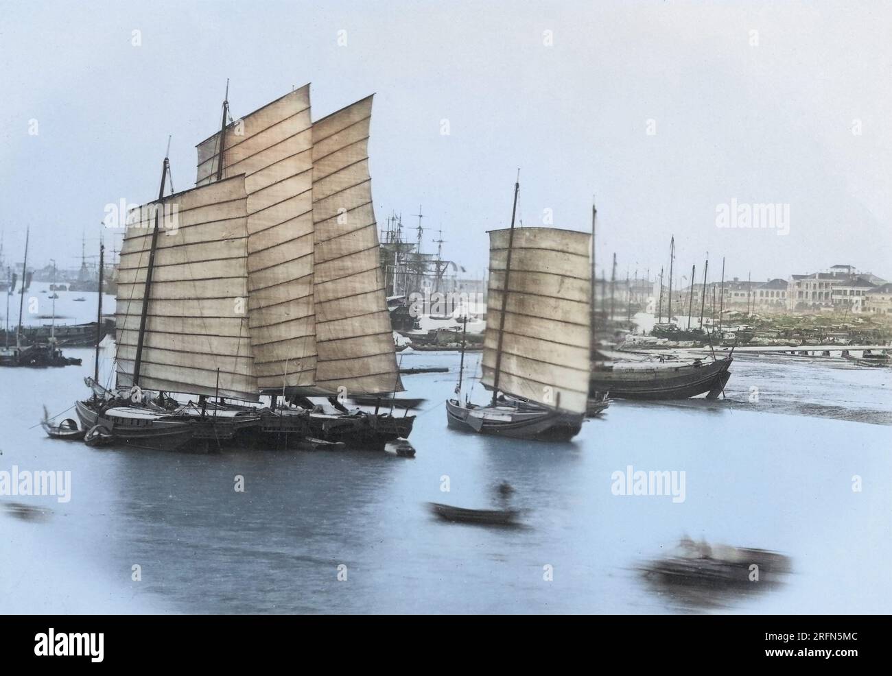 Junks, China. Photograph by Felice Beato (English, born Italy, 1832 ...