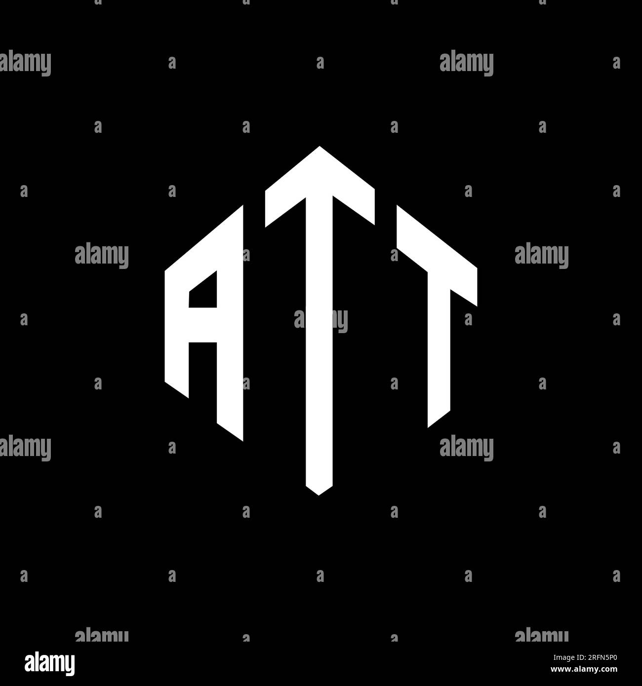 Att logo Stock Vector Images - Alamy