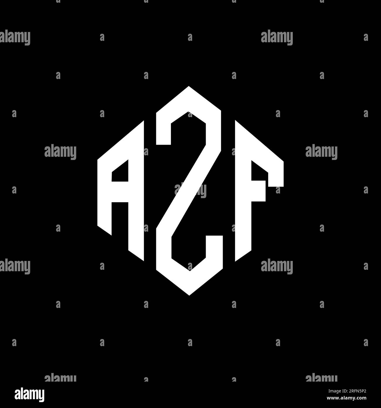 Azf logo design hi-res stock photography and images - Alamy