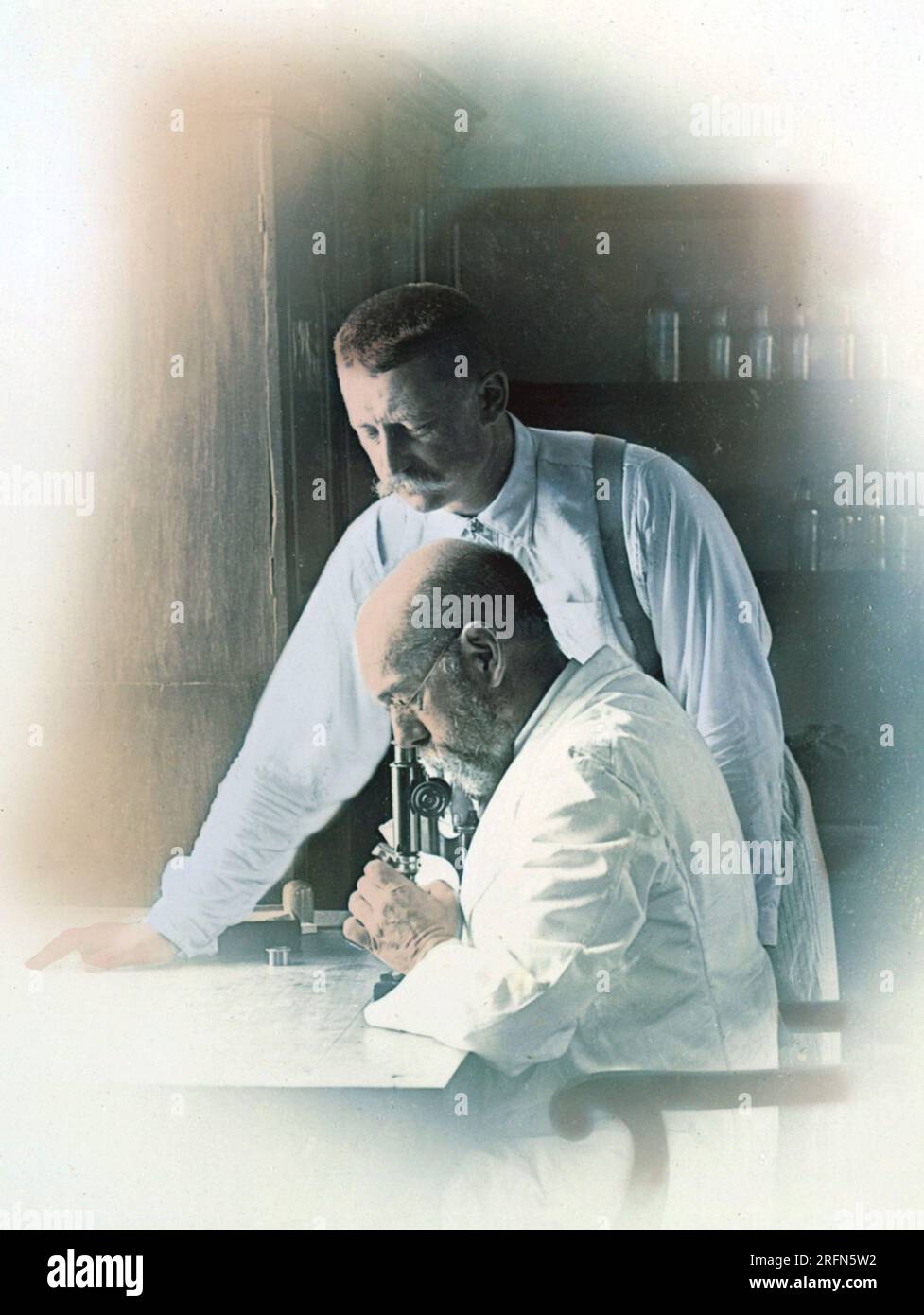 Robert koch and richard pfeiffer hi-res stock photography and images ...