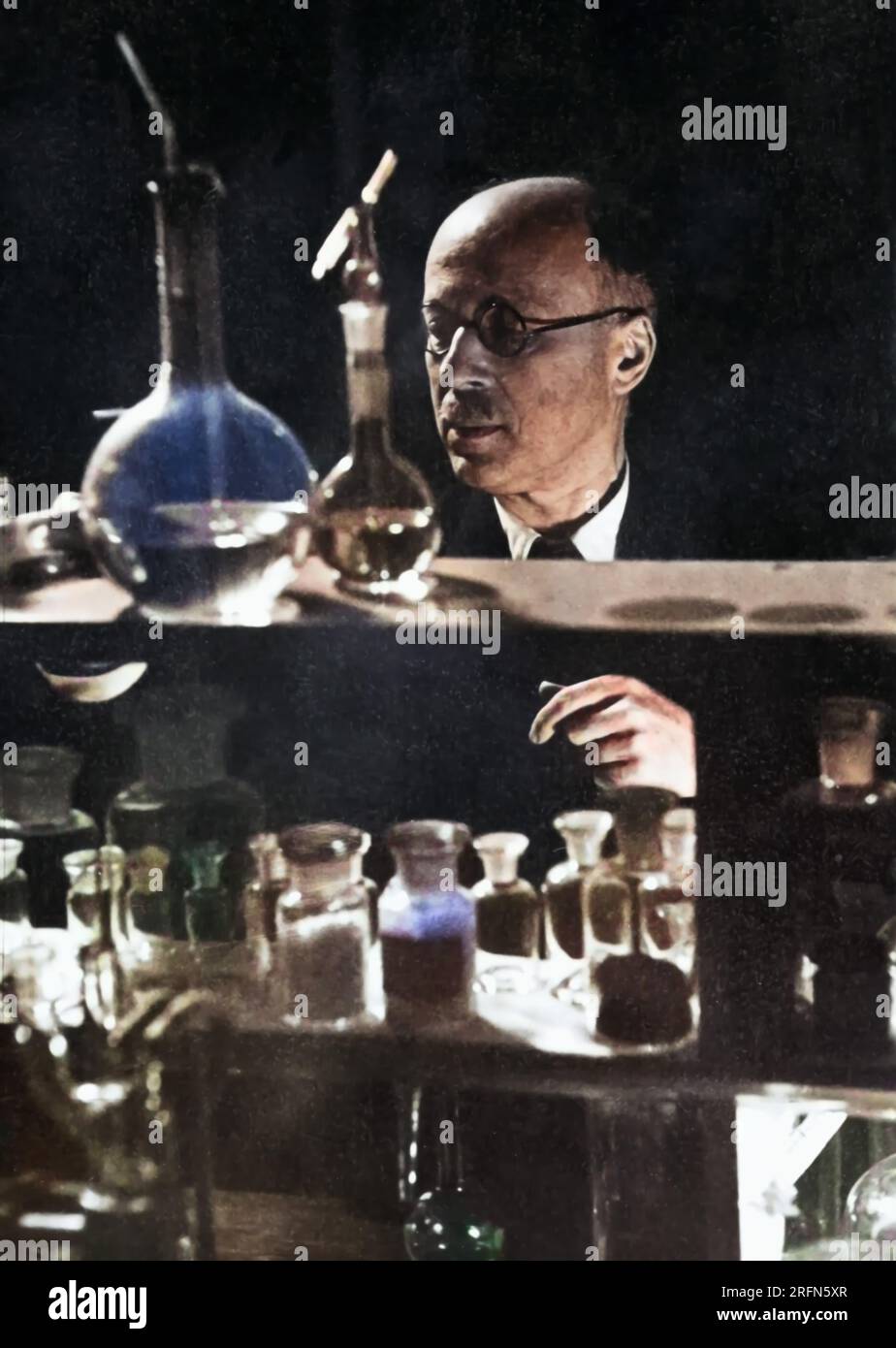 Leopold Ruzicka (1887-1976) was a Croatian-Swiss scientist and joint ...