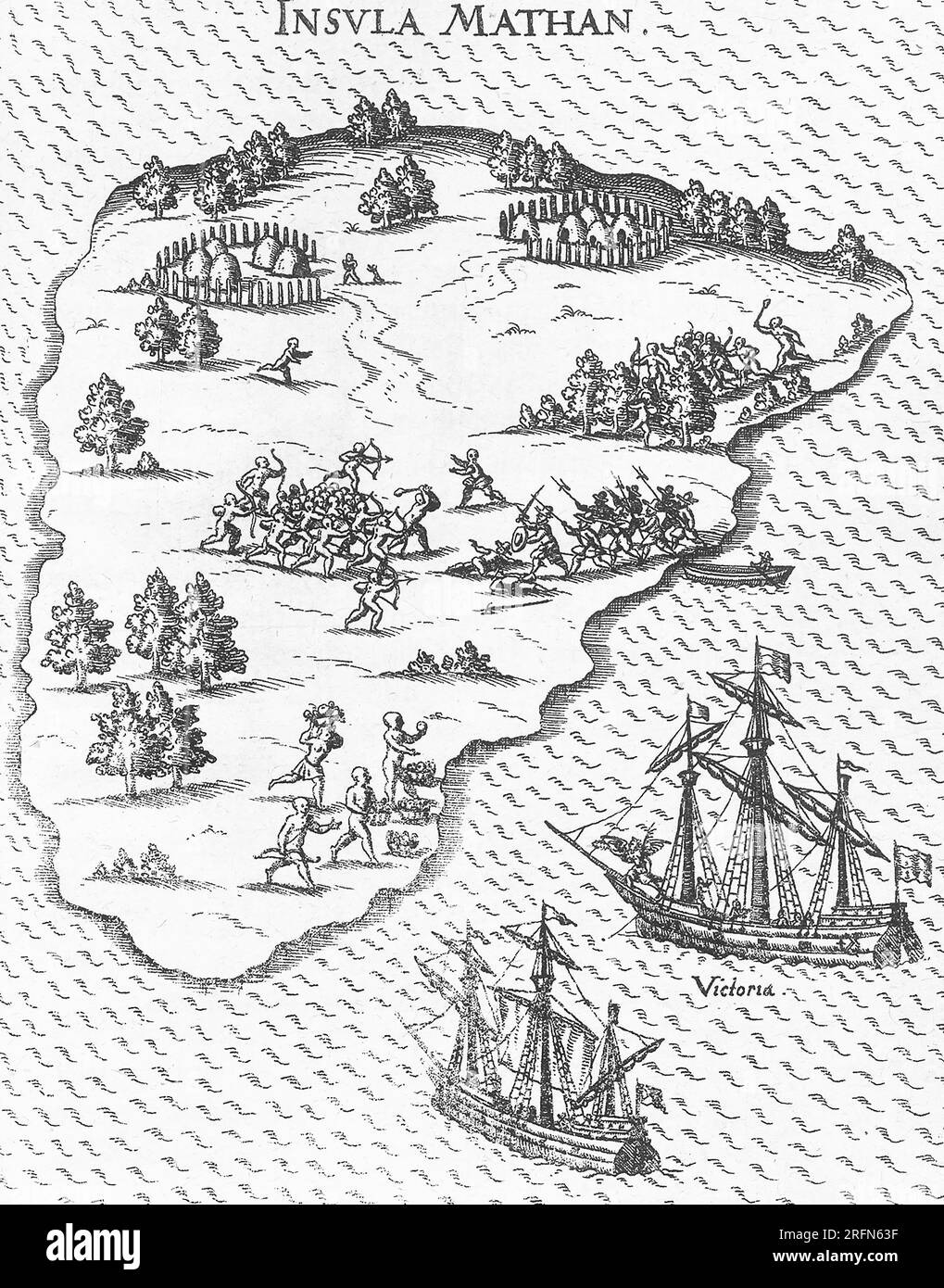 Ferdinand Magellan Map