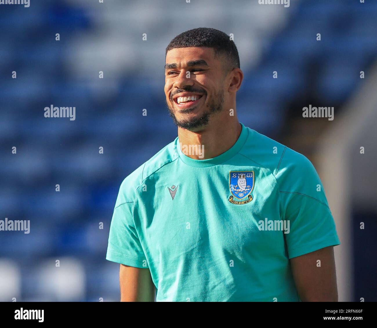 Ashley Fletcher of Sheffield Wednesday during the Sky Bet Championship ...