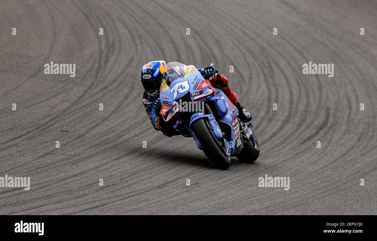 Gresini Racing’s Alex Marquez during Free Practice One ahead of the ...