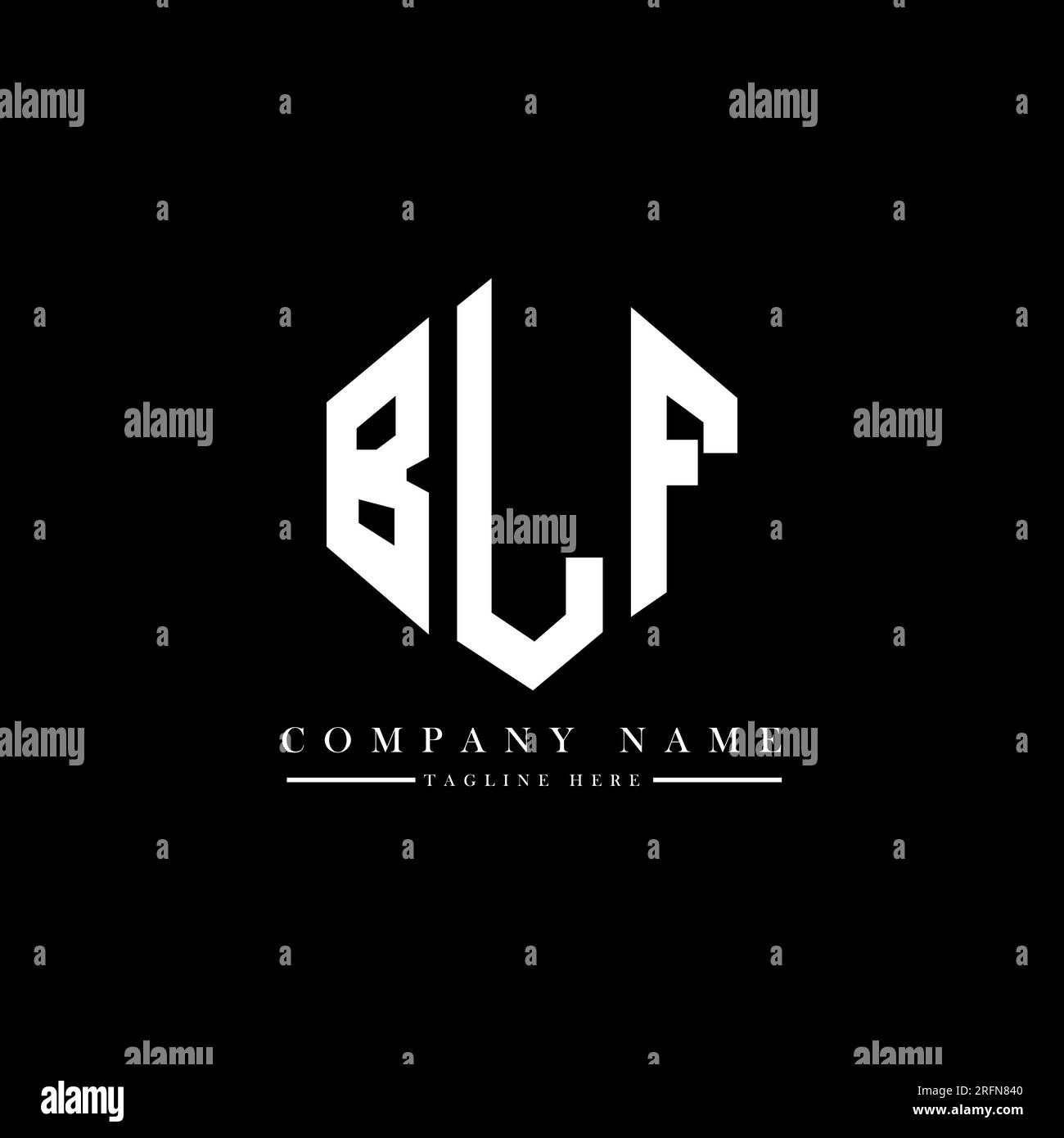 Blf logo design hi-res stock photography and images - Alamy