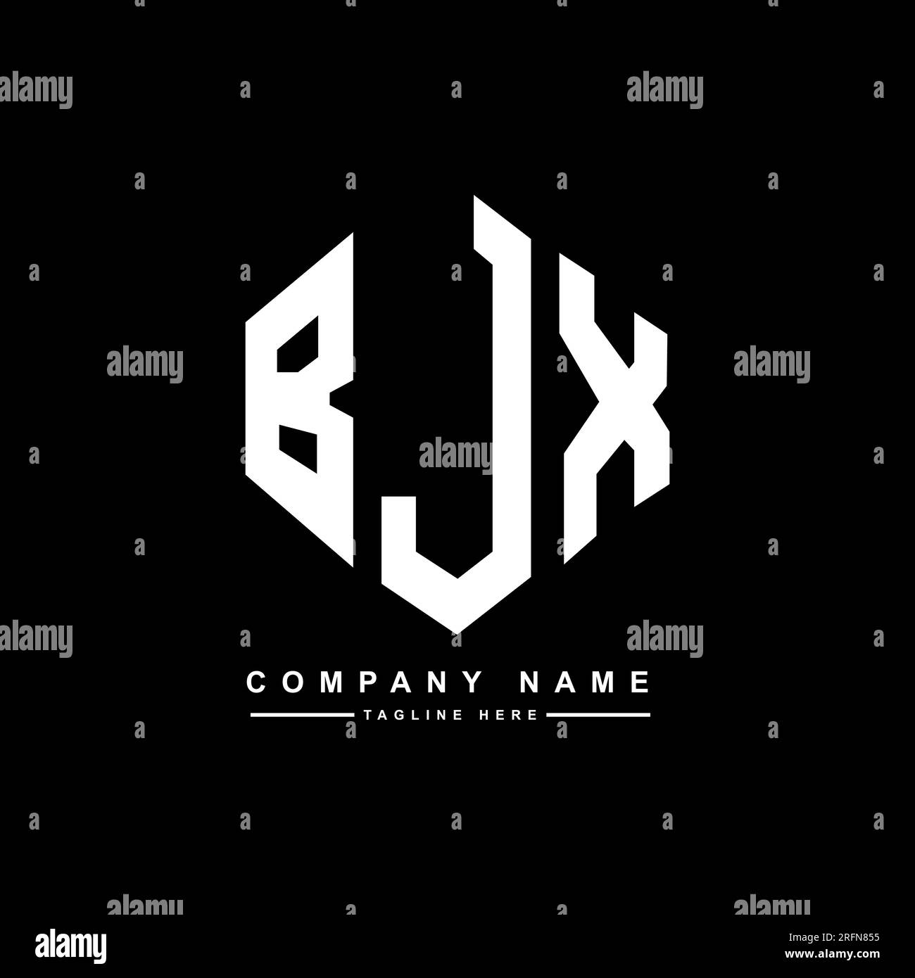 Bjx logo design hi-res stock photography and images - Alamy