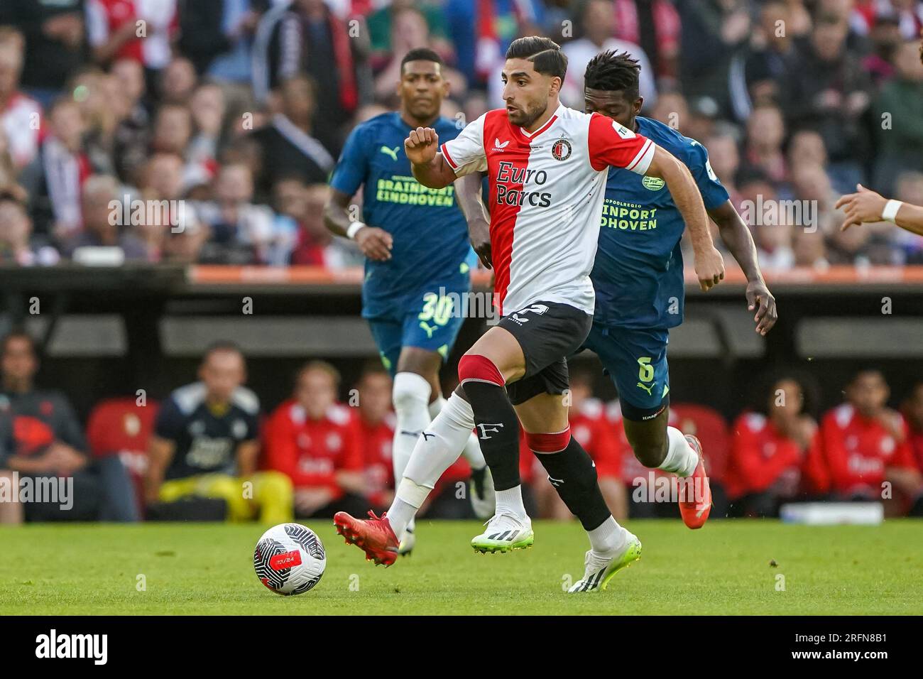 Rotterdam, Netherlands. 04th Aug, 2023. ROTTERDAM, NETHERLANDS - AUGUST 4: during the Johan ...