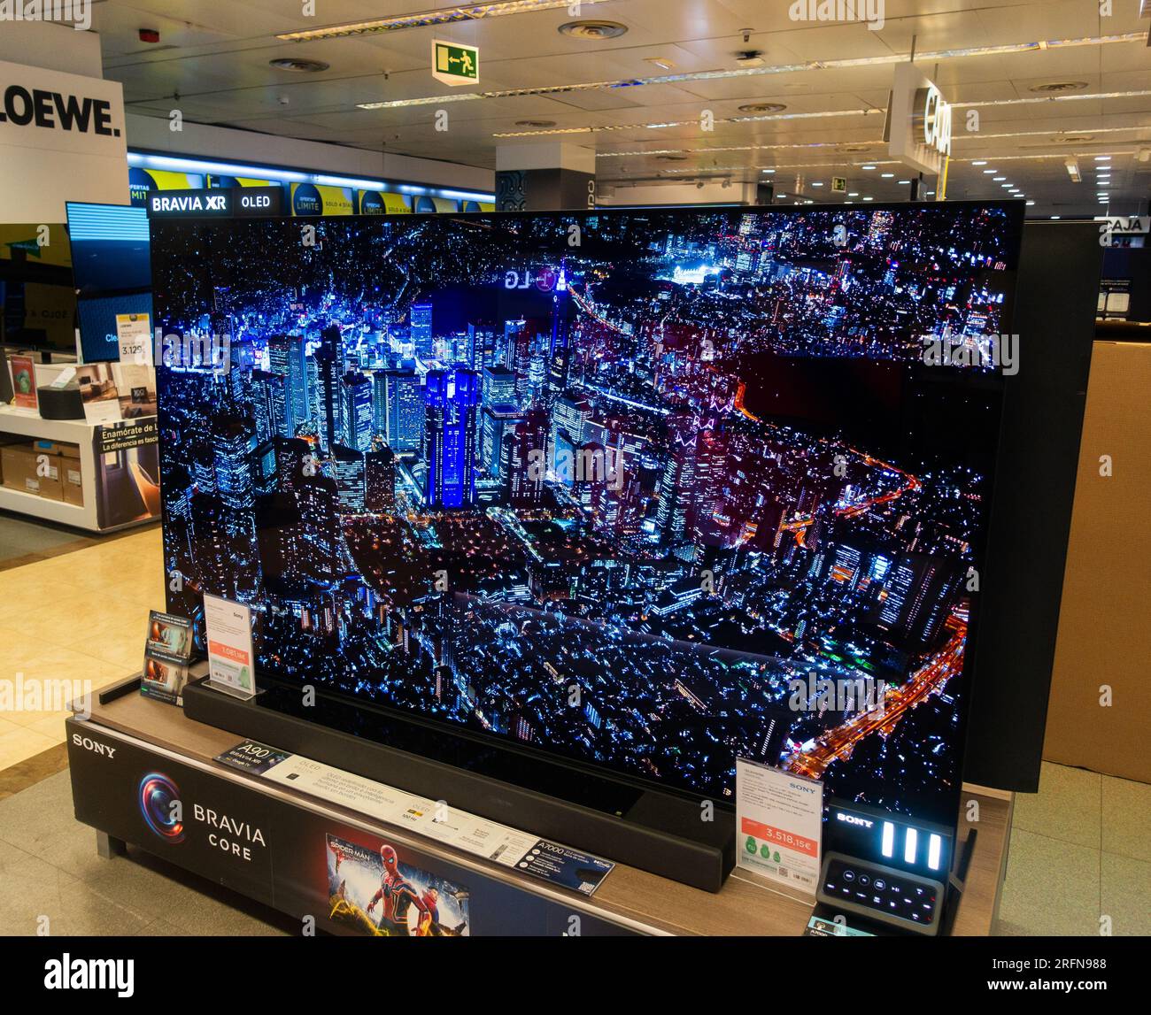 Sony Bravia XR oled television Stock Photo - Alamy