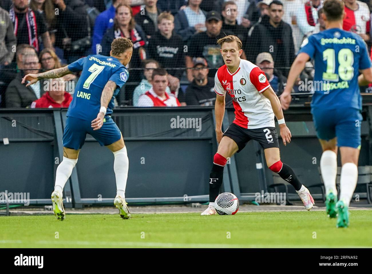 Rotterdam, Netherlands. 04th Aug, 2023. ROTTERDAM, NETHERLANDS - AUGUST 4: during the Johan ...