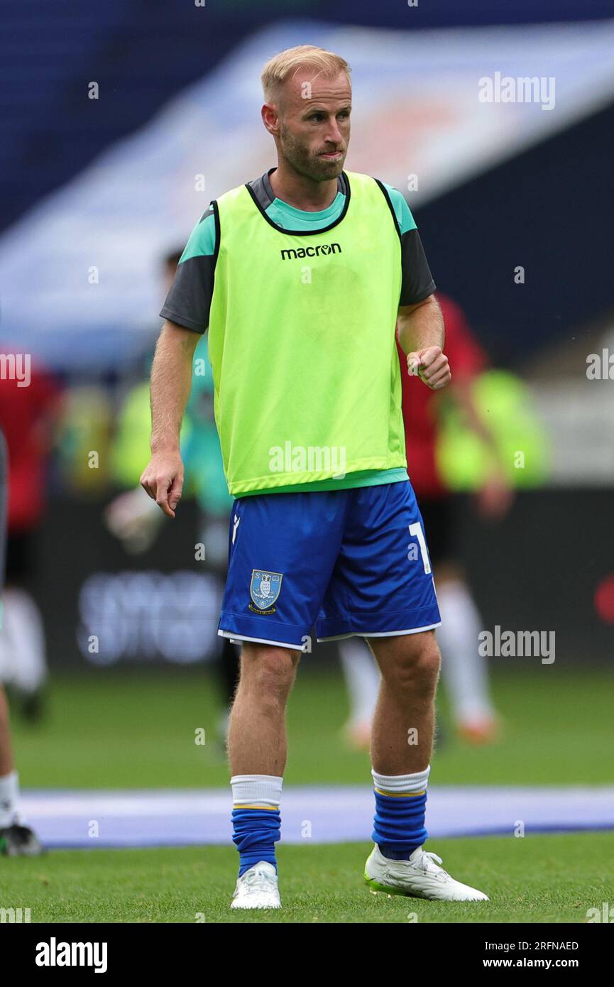 Barry Bannan of Sheffield Wednesday in the pregame warmup session ...