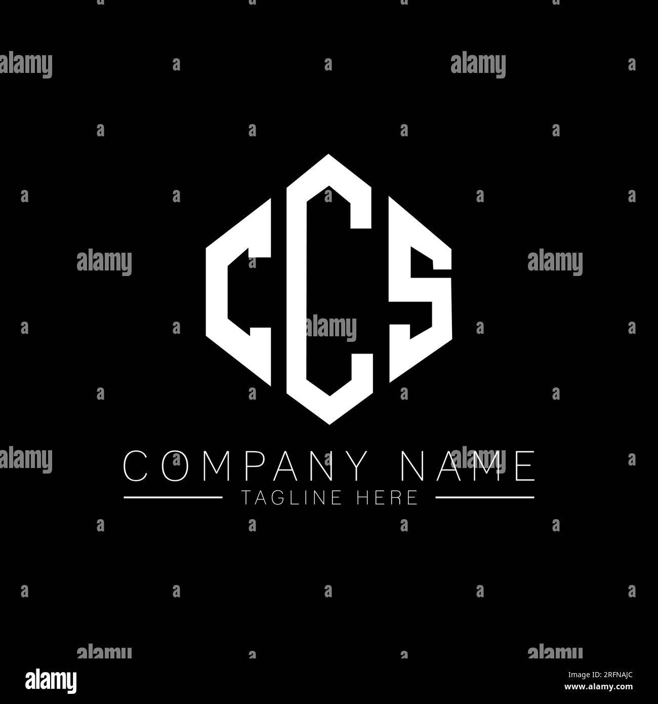 Ccs Letter Logo Design With Polygon Shape Ccs Polygon And Cube Shape Logo Design Ccs Hexagon