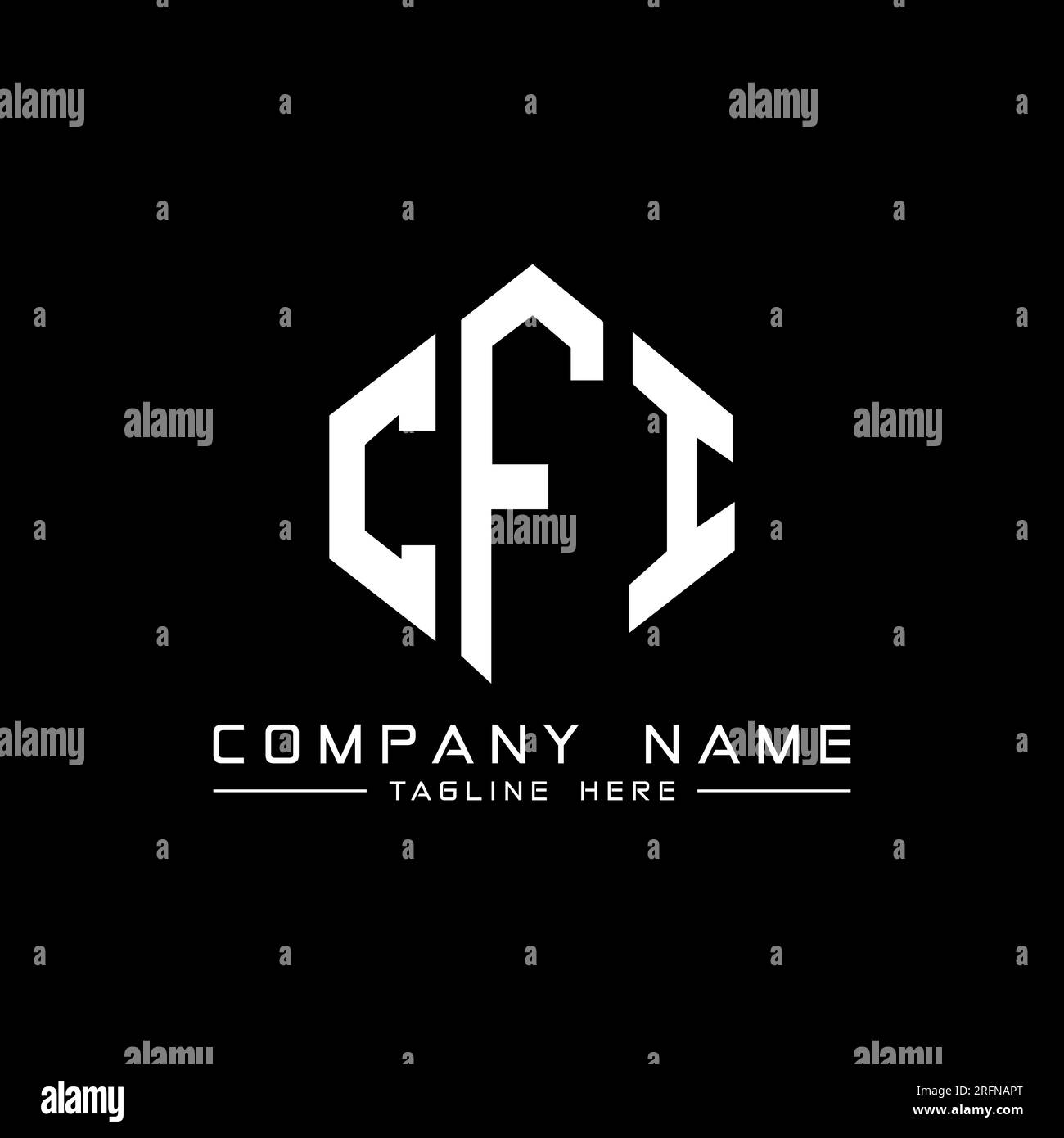 Cfi Letter Stock Vector Images Alamy