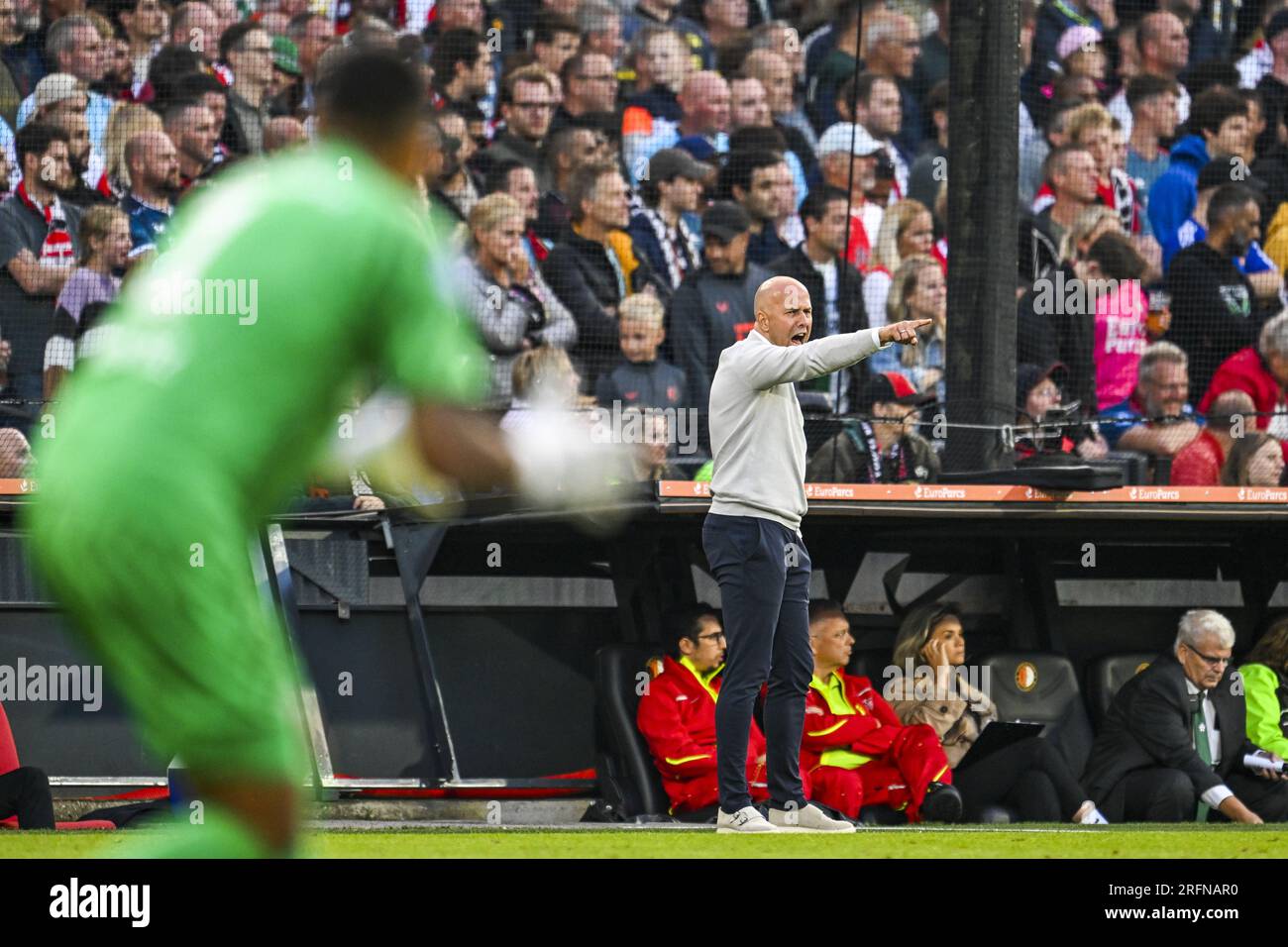 ROTTERDAM - Feyenoord coach Arne Slot during the 27th edition of the ...