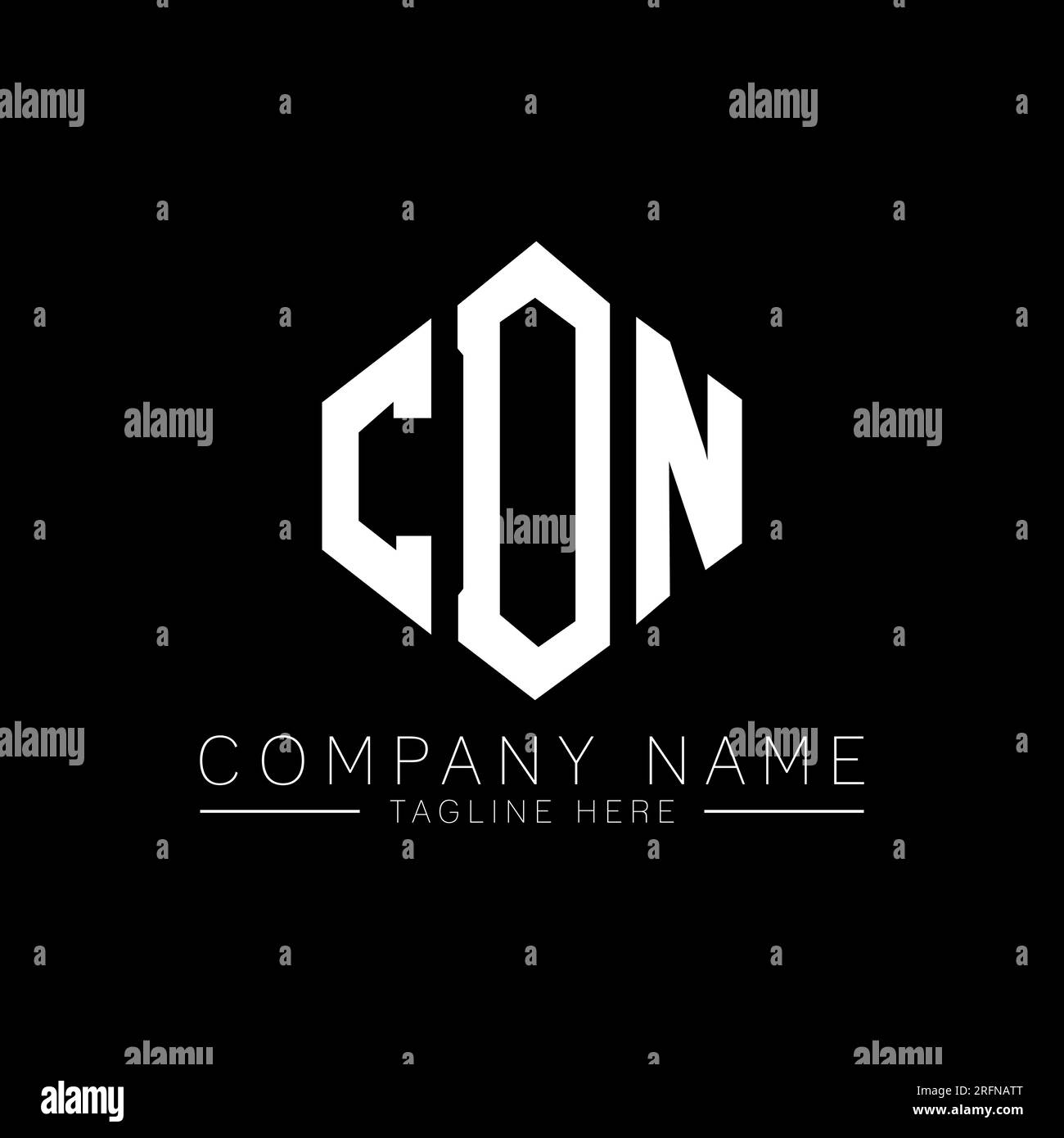 CDN letter logo design with polygon shape. CDN polygon and cube shape logo design. CDN hexagon ...