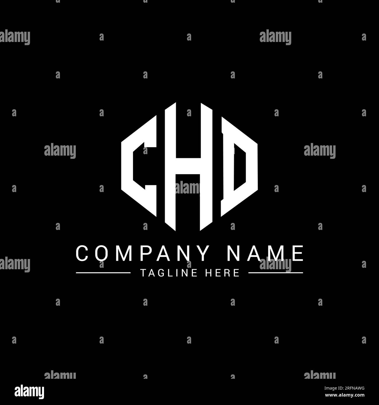 Chd hexagon Stock Vector Images - Alamy