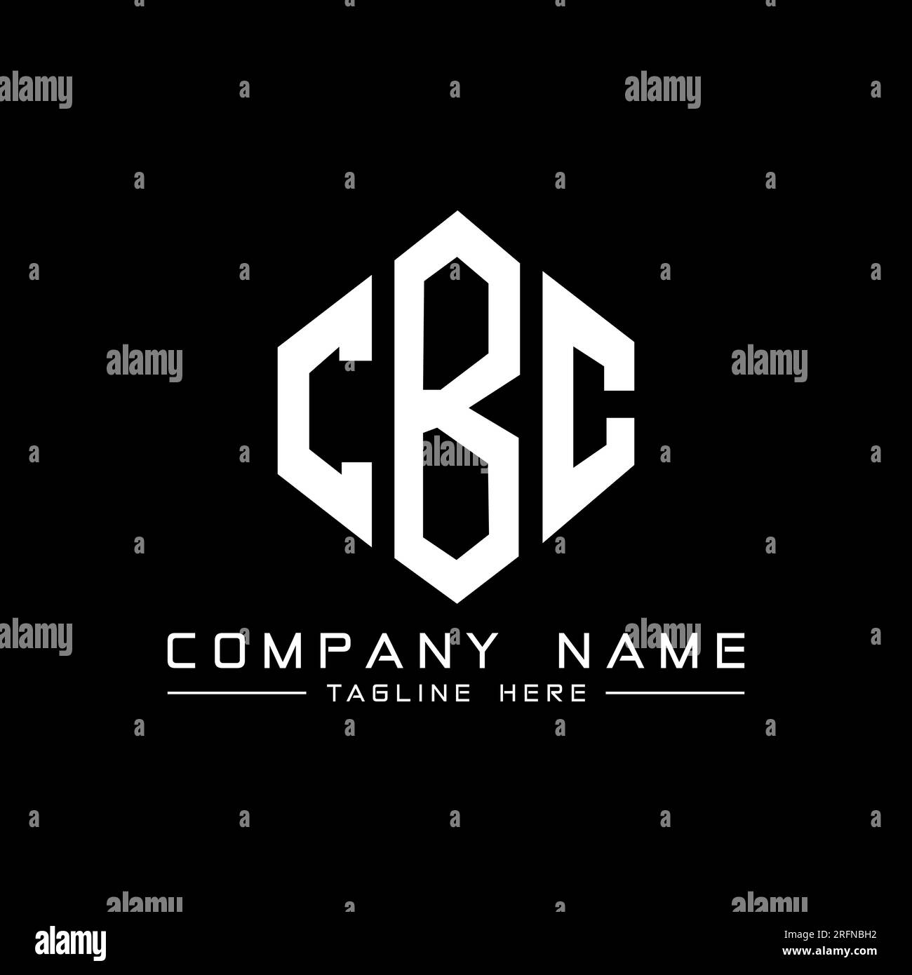 Cbc Letter Logo Design With Polygon Shape Cbc Polygon And Cube Shape