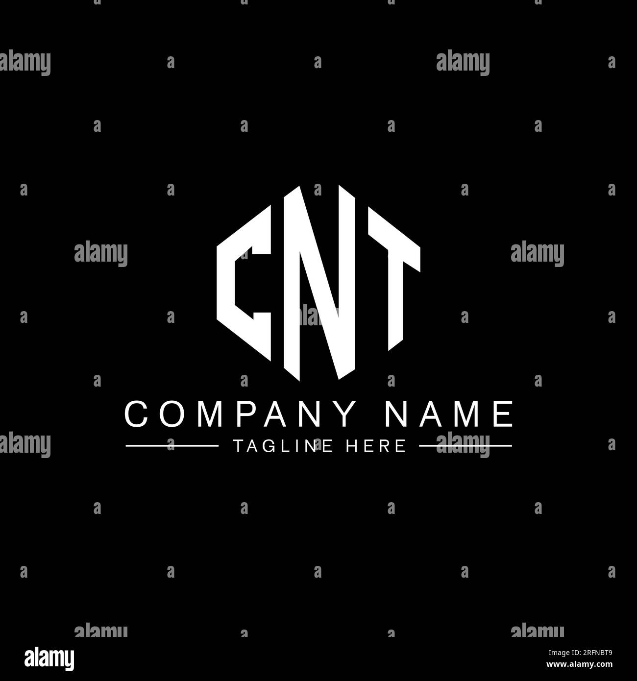 Cnt logo design hi-res stock photography and images - Alamy