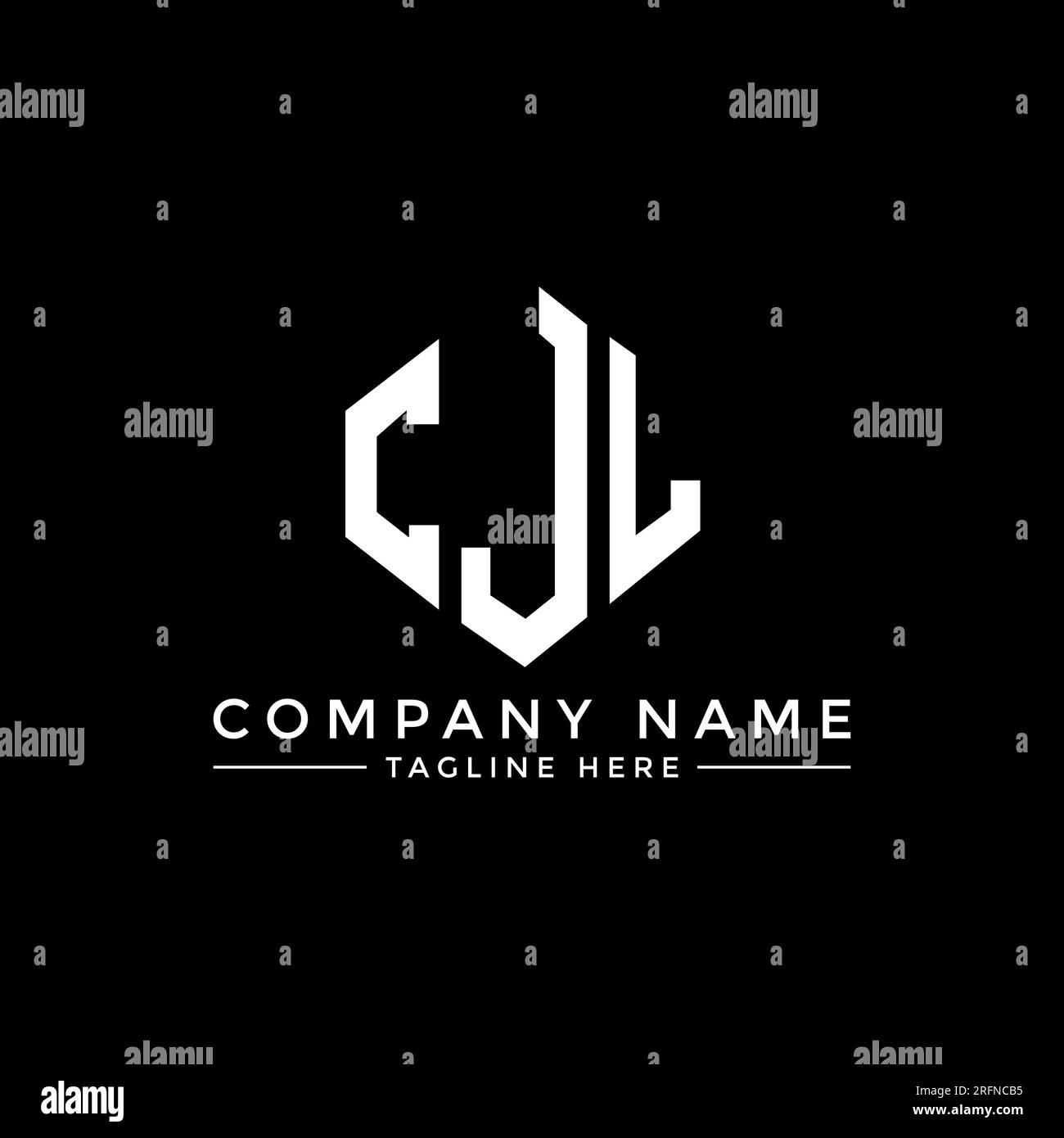 Cjl business logo Black and White Stock Photos & Images - Alamy