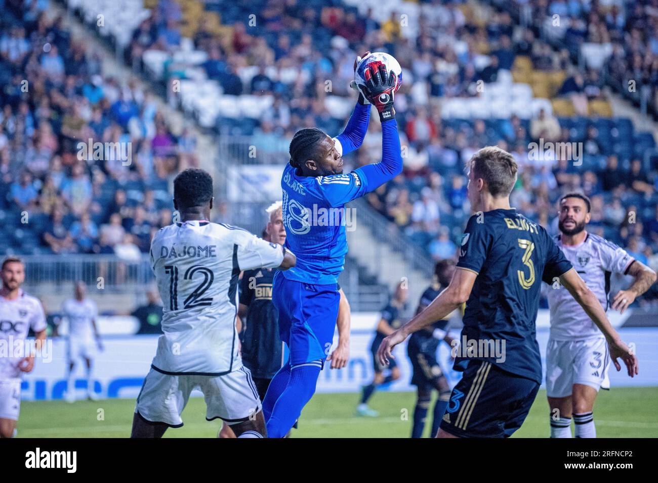 CHESTER, PA - AUGUST 03: Philadelphia Union goalkeeper Andre Blake (18 ...