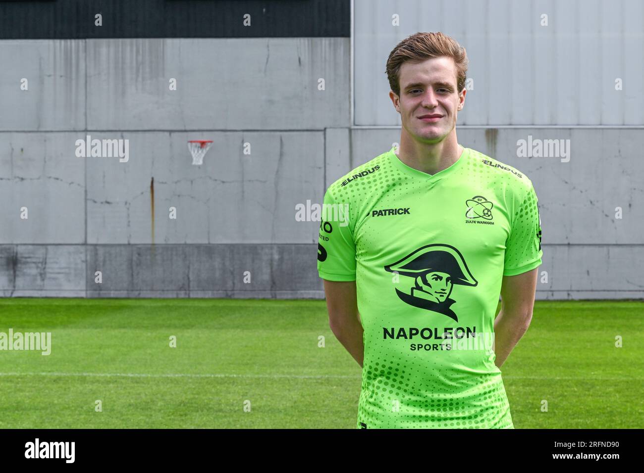 Waregem, Belgium. 02nd Aug, 2023. goalkeeper Sef Van Damme (30) of ...