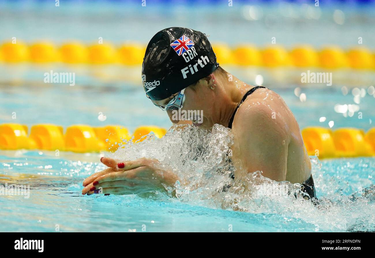 Great Britain's Bethany Firth wins gold in the Women's 200m Individual ...