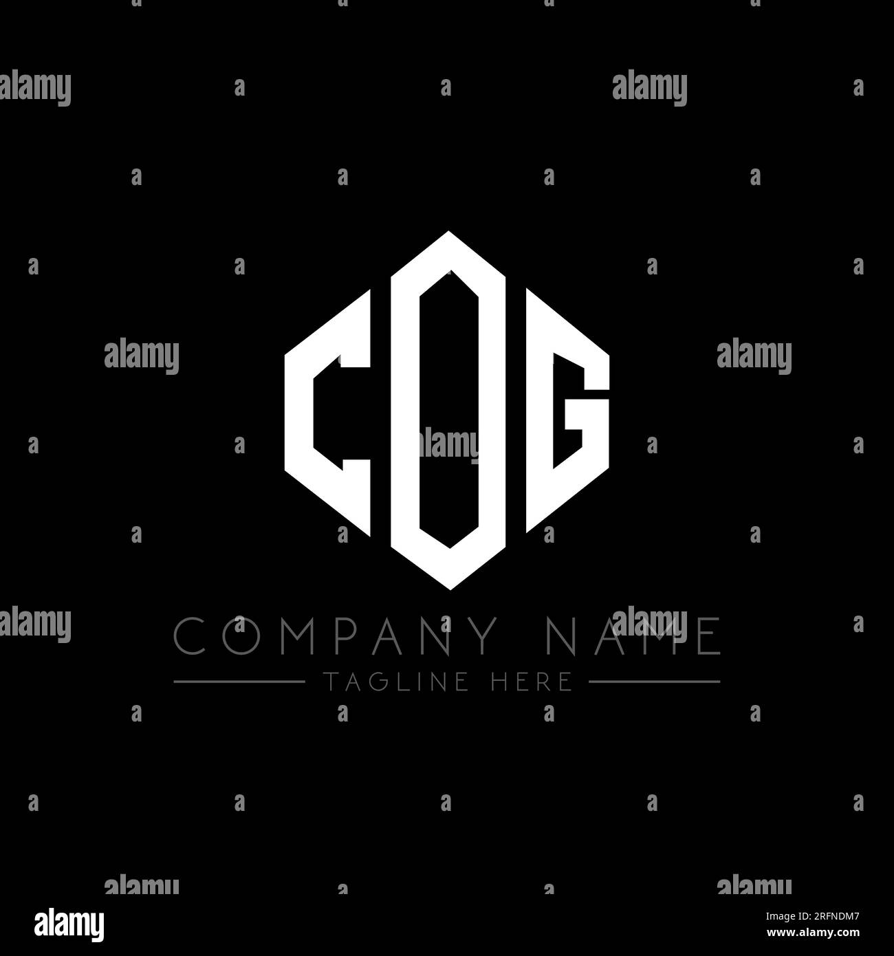 Cog hexagon hi-res stock photography and images - Alamy